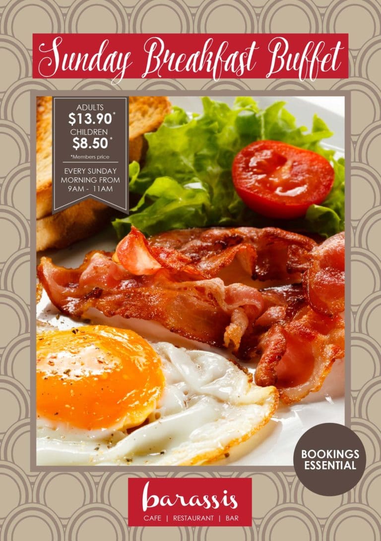 Sunday morning breakfast buffet at Cazalys Cairns | Cazalys