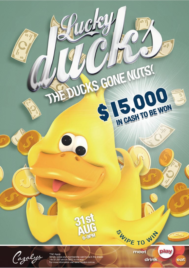 10 000 Lucky Ducks Draw Tonight Cazalys