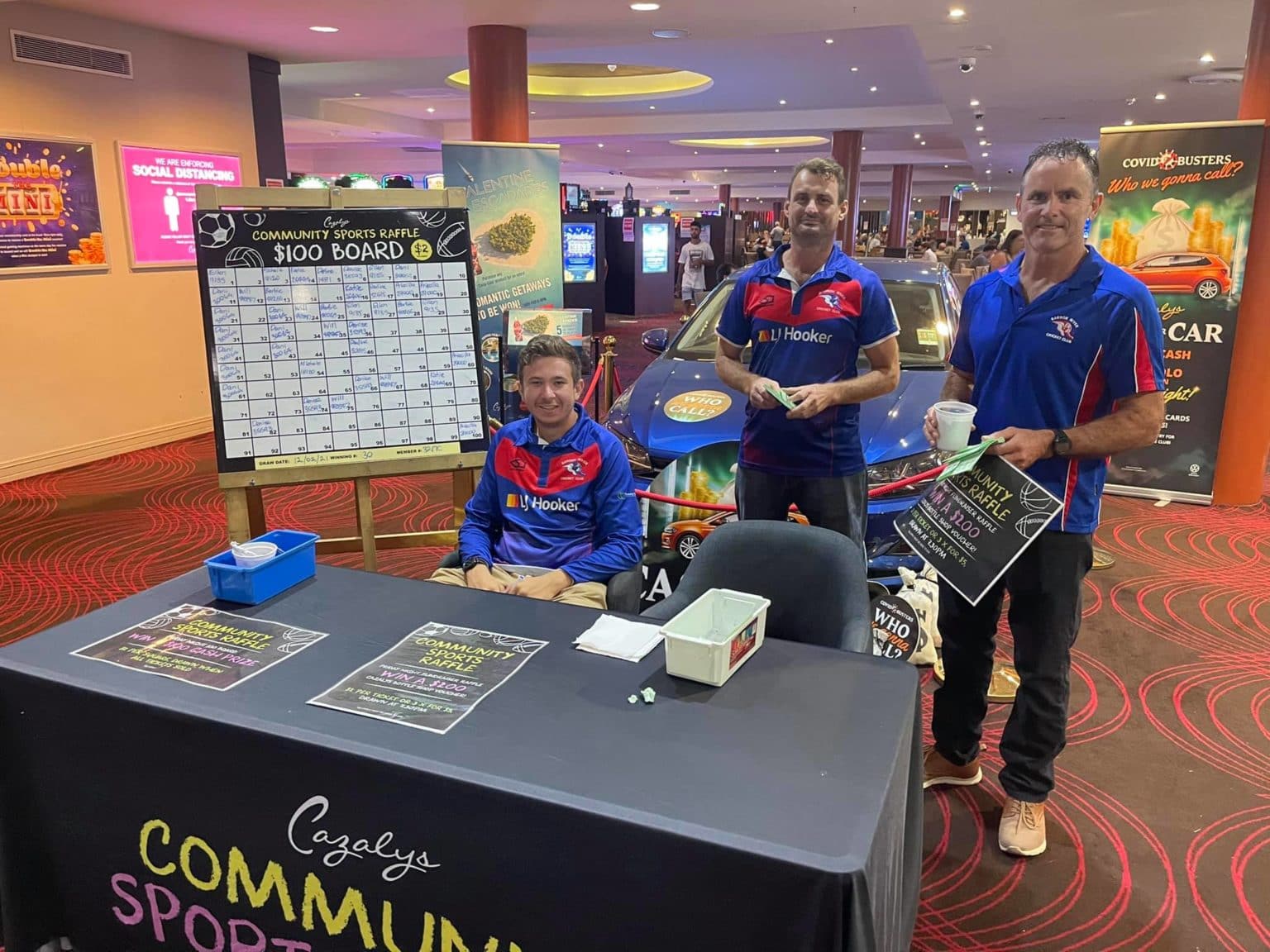 CAZALYS COMMUNITY SPORTS RAFFLES | Cazalys