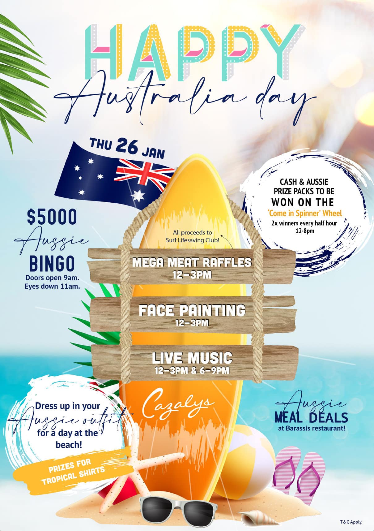 AUSTRALIA DAY | Cazalys