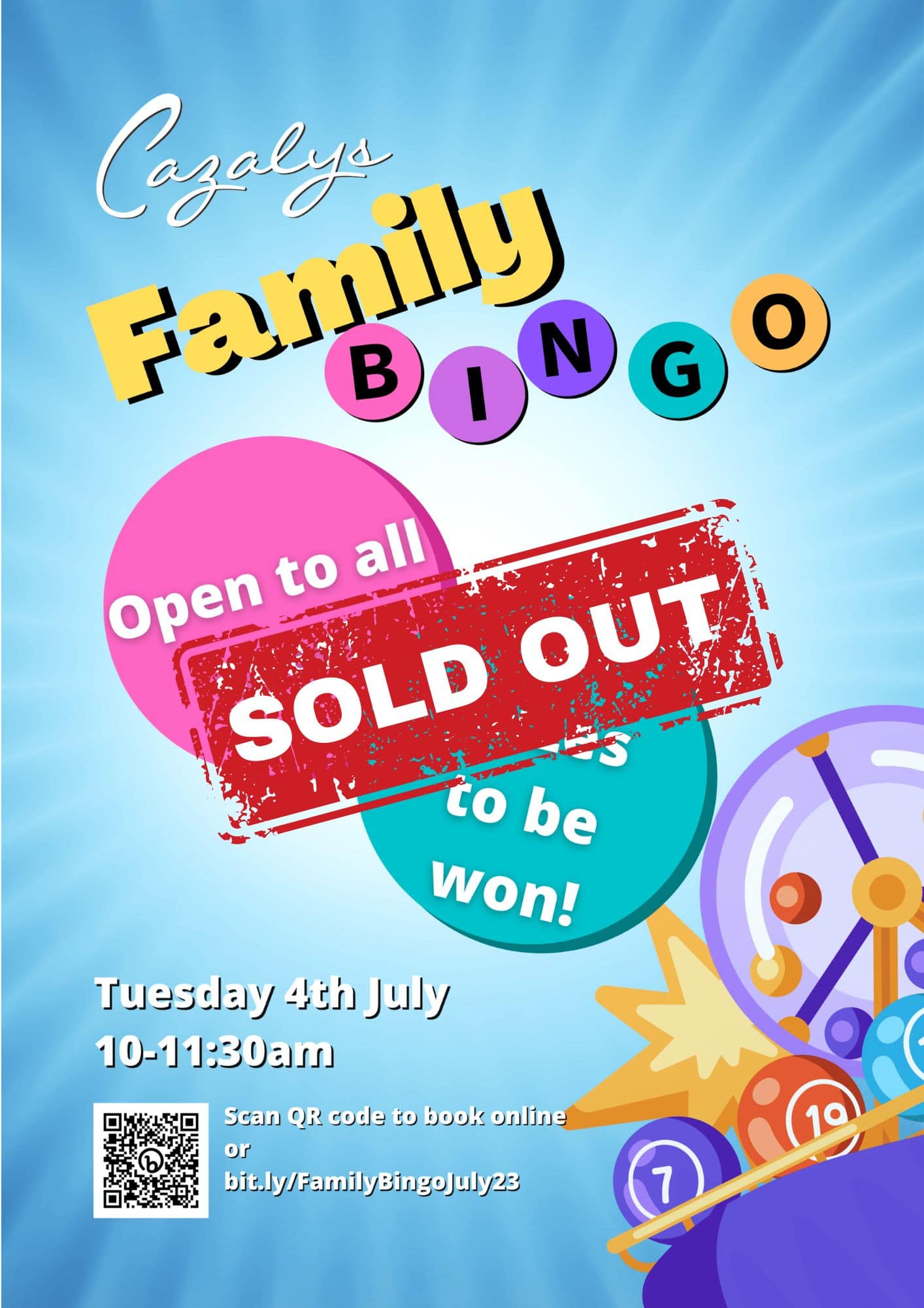 Family Bingo | Cazalys