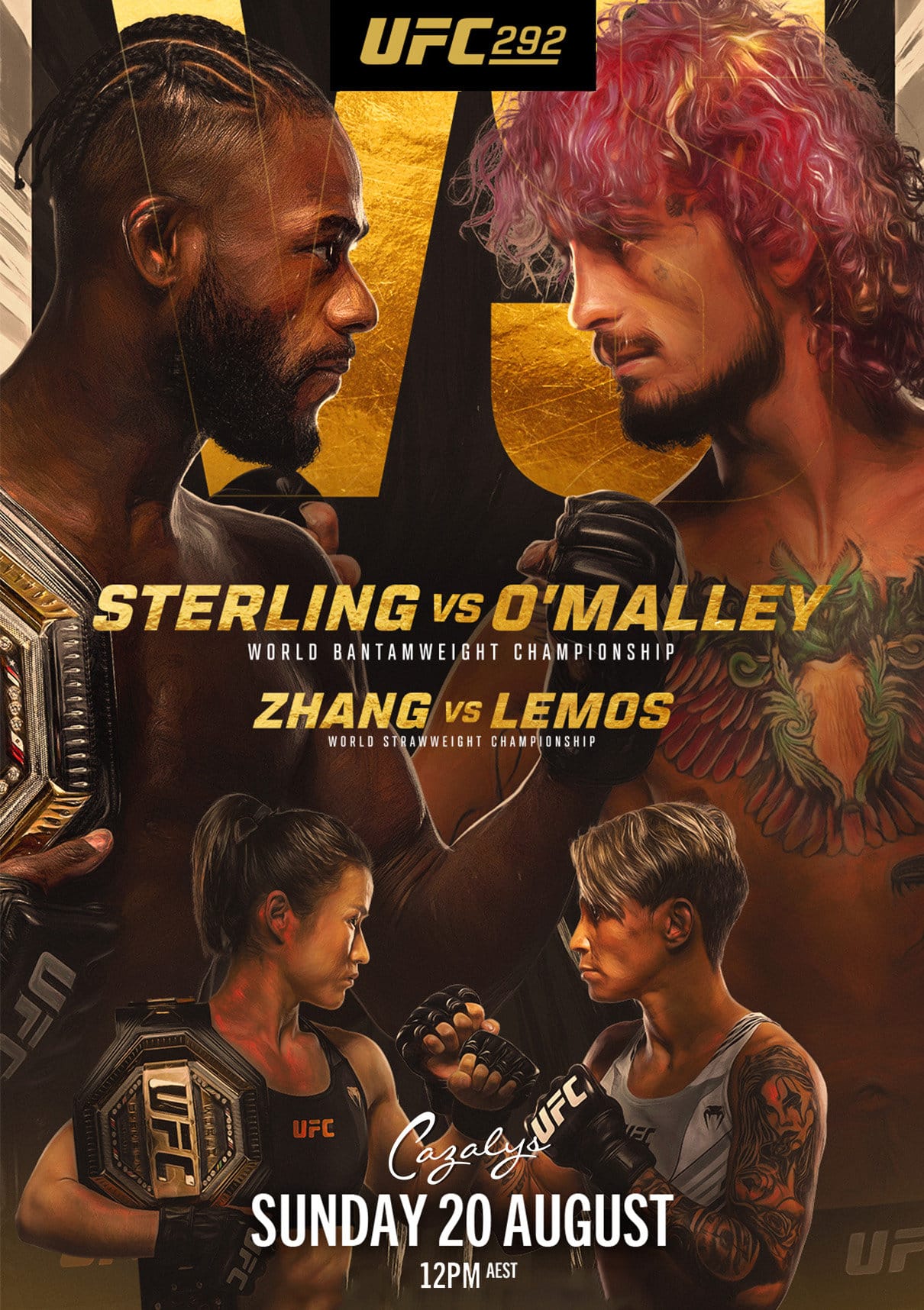 UFC 292 - STERLING VS O’MALLEY | Cazalys