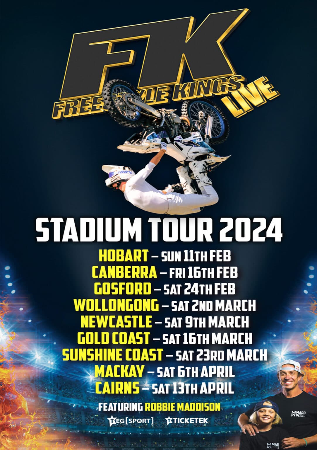 FREESTYLE KINGS 2024 TOUR | Cazalys