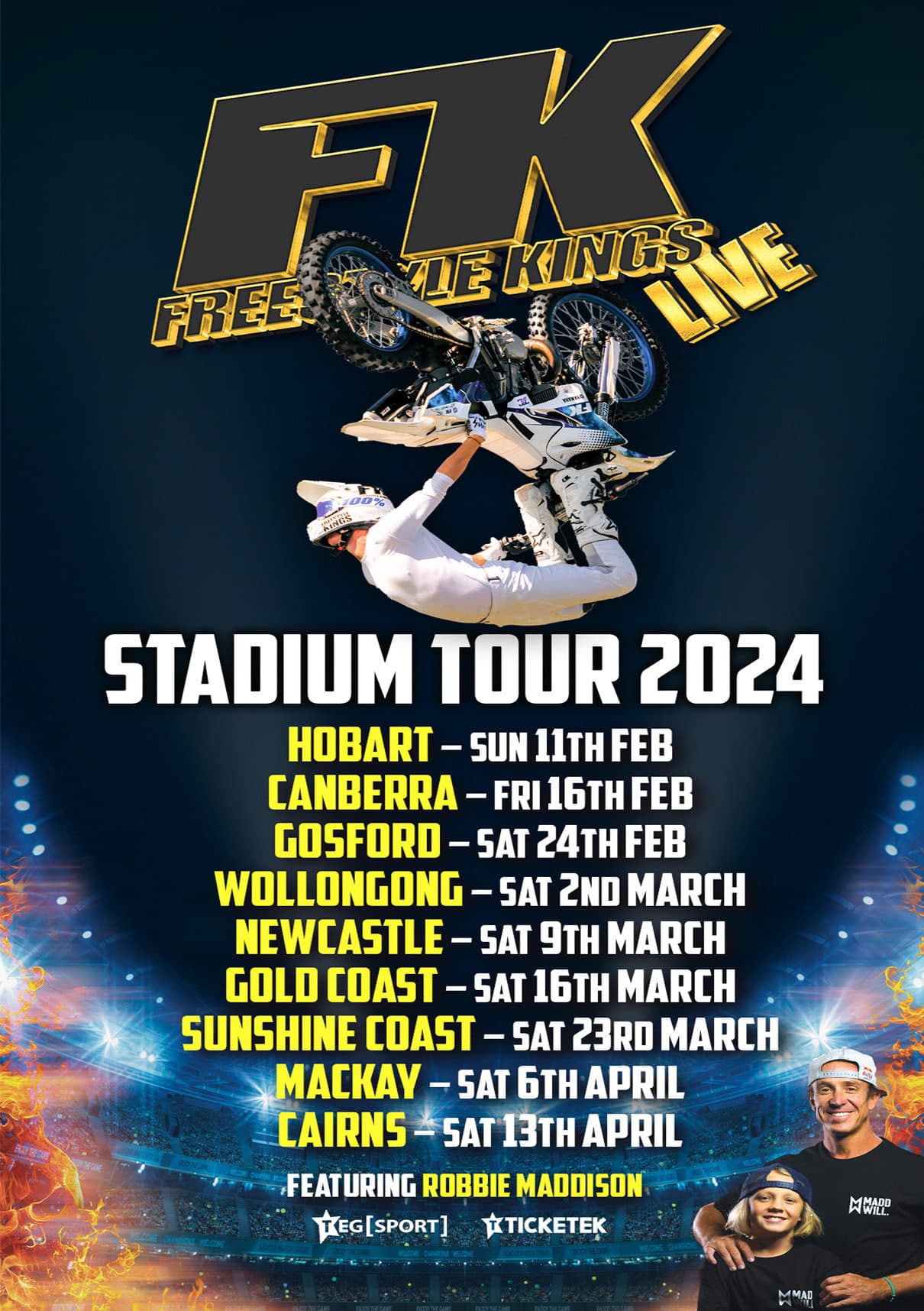 FREESTYLE KINGS 2024 TOUR | Cazalys