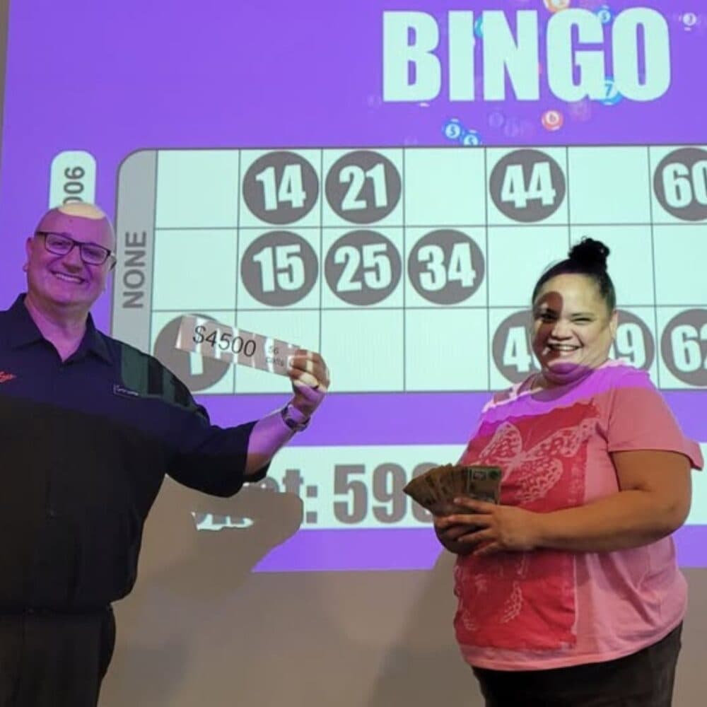 Kristy Wins $4,500 at Thursday AM Bingo | Cazalys