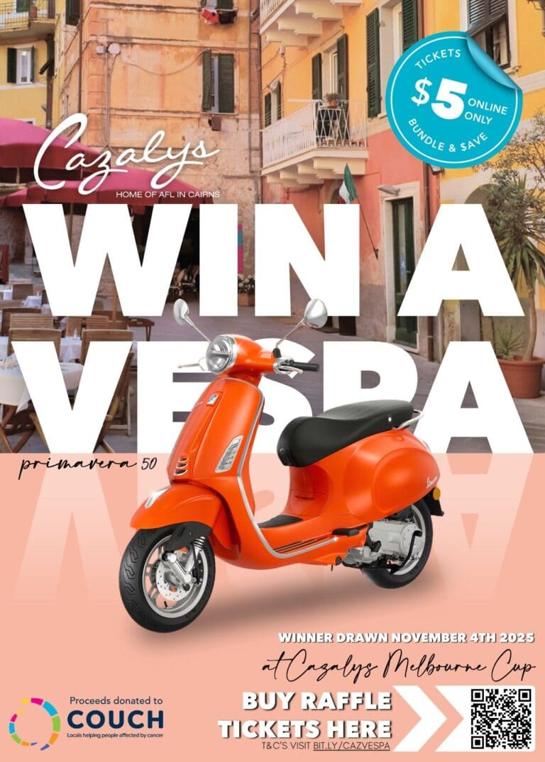 Win a Vespa! | Cazalys