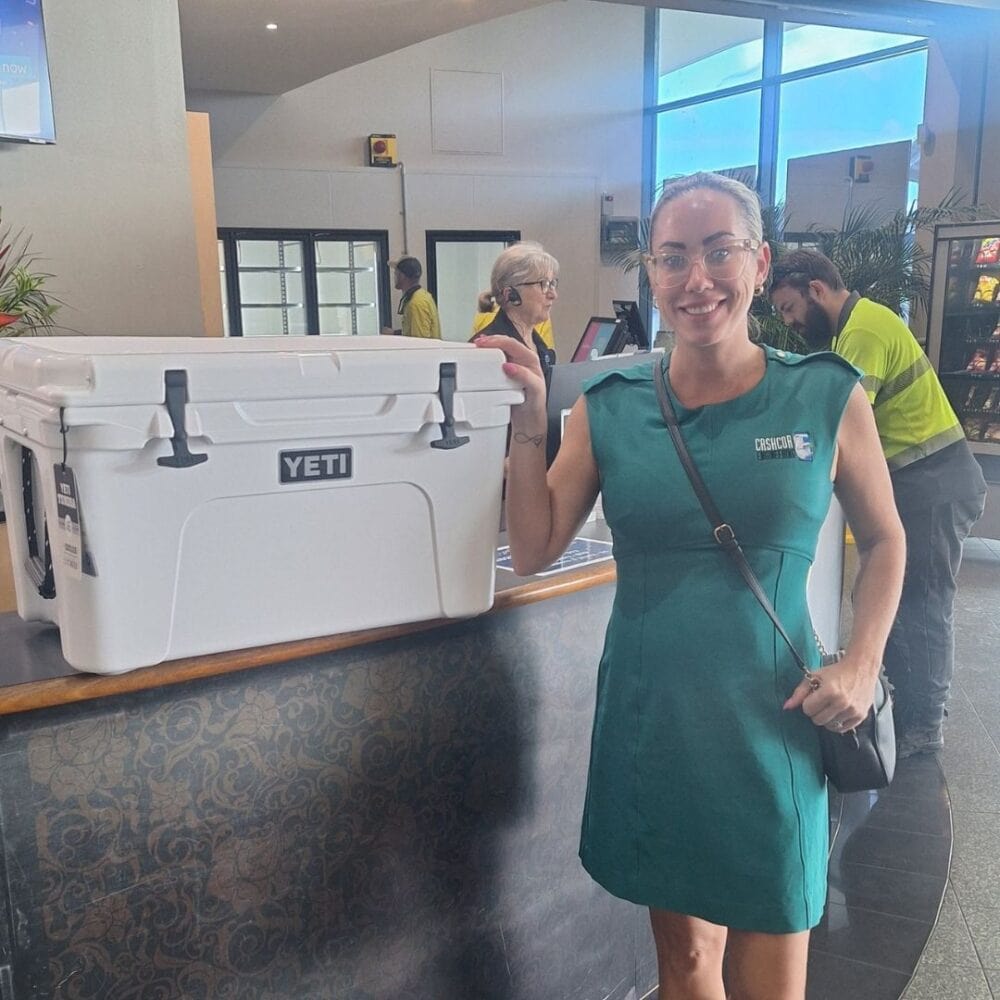 Betina Wins Coca-Cola Yeti Promotion | Cazalys