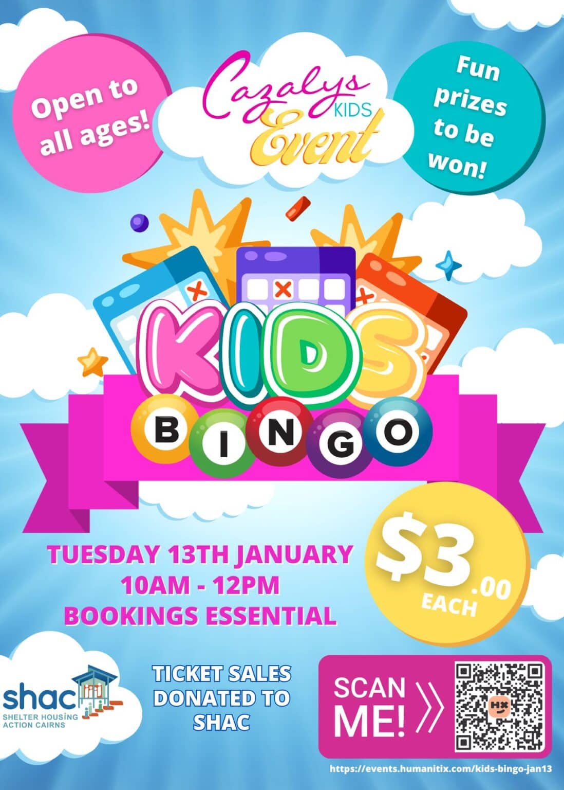 Cazalys Kids Club - Kids Bingo | Cazalys